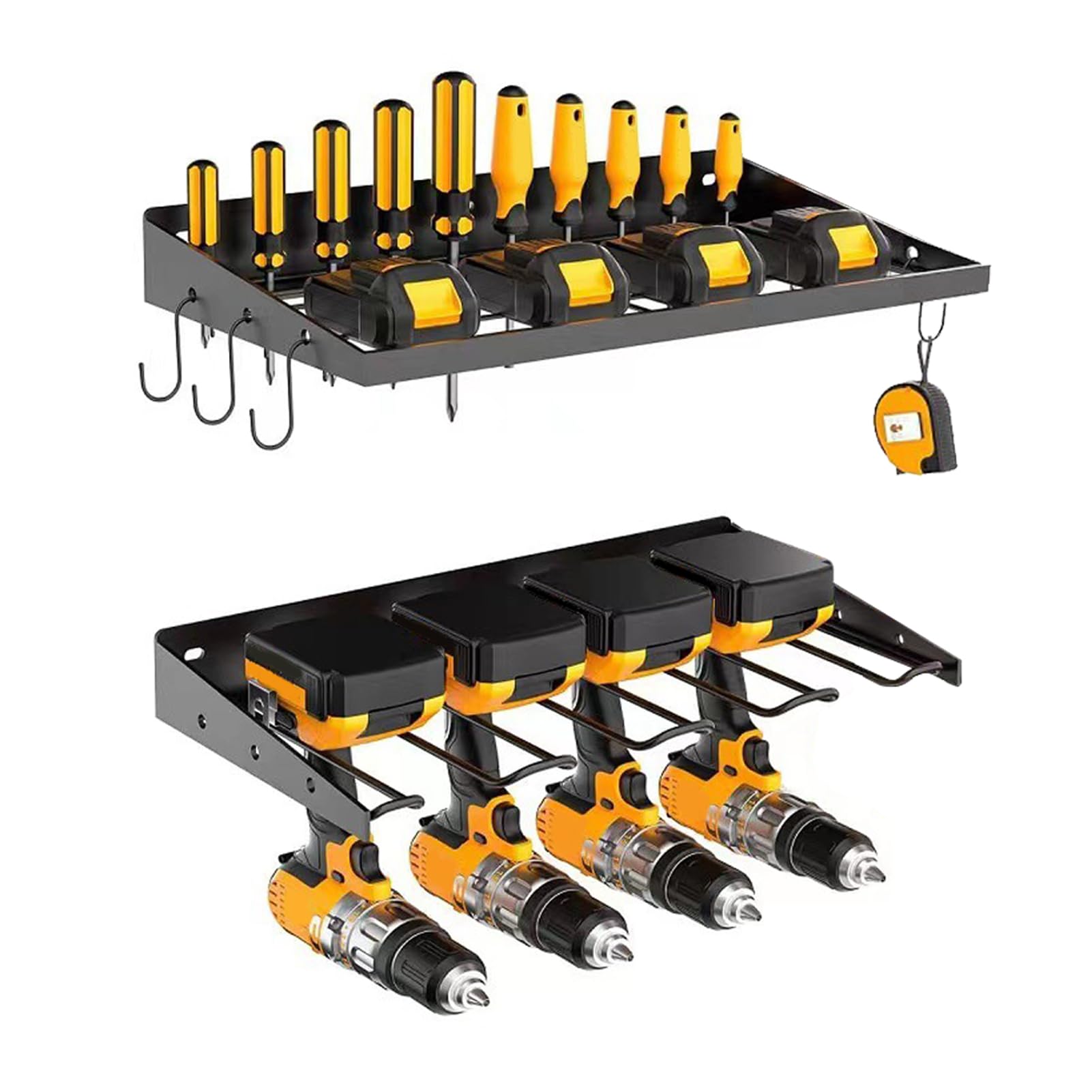 BILLION GOLD Power Tool Organizer Wall Mount, Drill Organizer Heavy ...