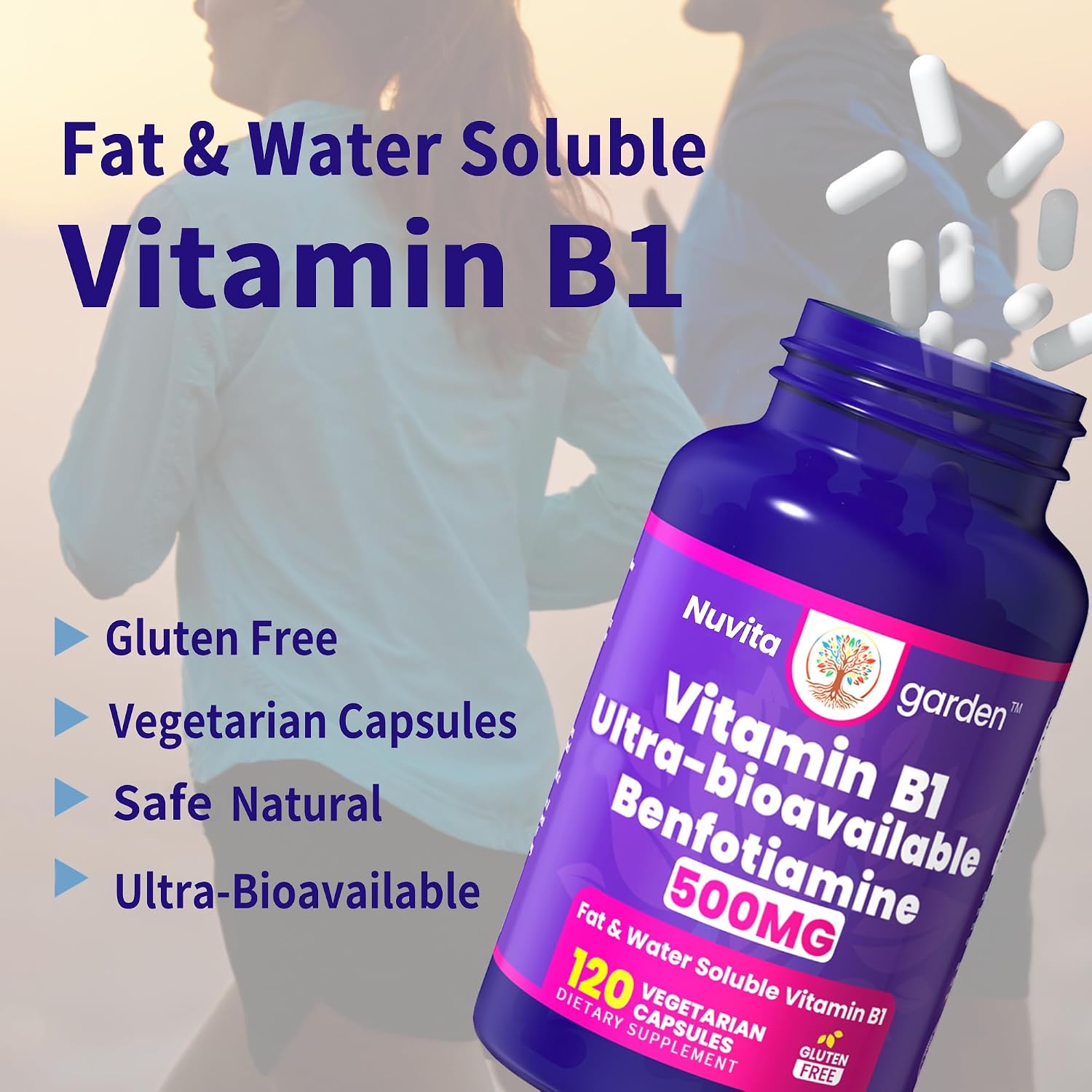 Vitamin B1 (Thiamine) Supplement 500mg - Thailand | Ubuy