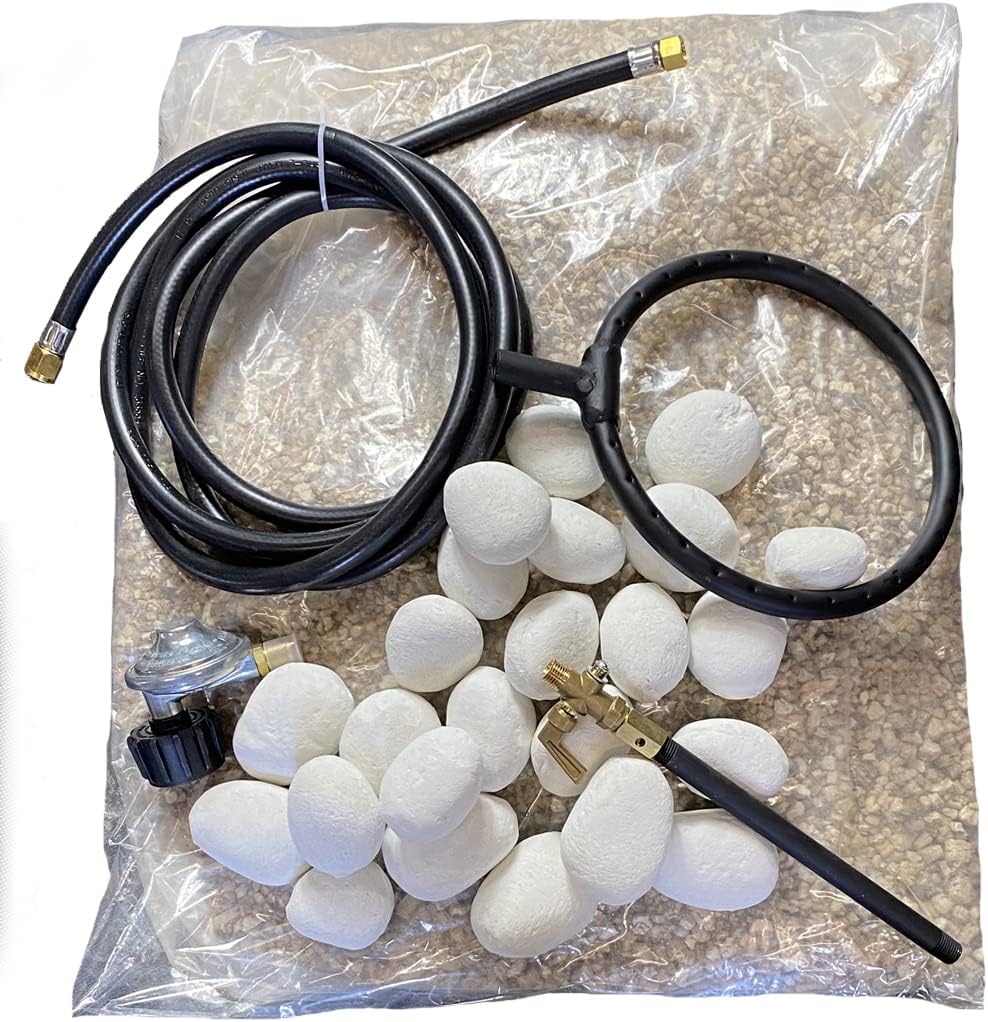 Amazon.com : The Blue Rooster Gas Chiminea and Fire Pit Conversion Kit ...