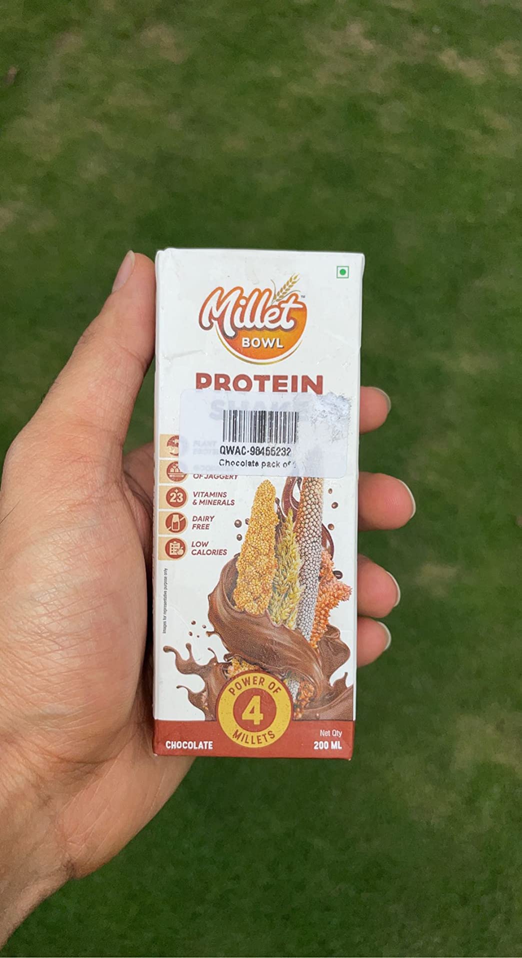 Buy Multi Millet Vegan Protein Shake, |12g Pure Plant Protein, Dairy ...