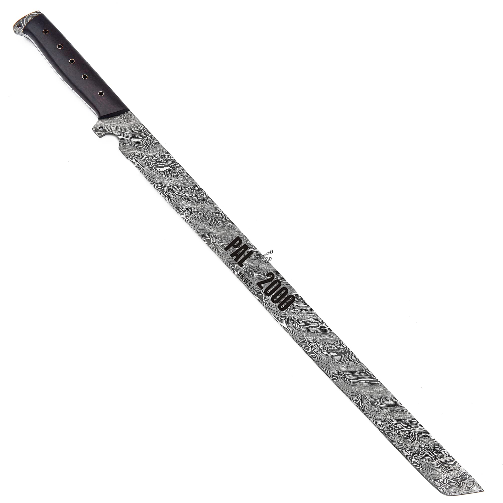 Custom Handmade Sword - Dagger Sword -Damascus Sword with Sheath ...