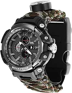 Amazon.com: 23-in-1 Military Tactical Watch for Men, Multifunctional ...