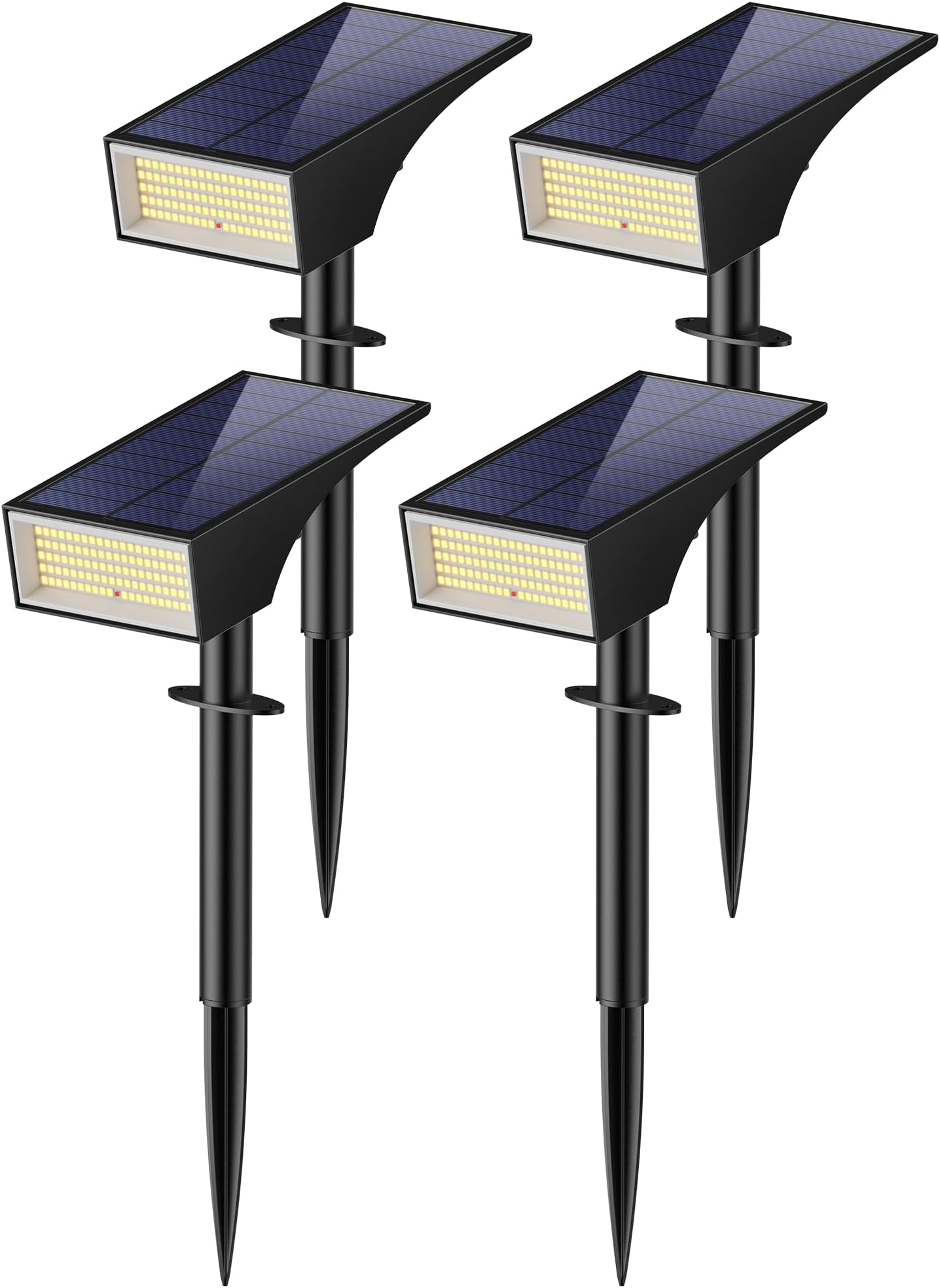 K KASONIC - Solar Spot Lights Outdoor, Waterproof LED Solar Landscape ...