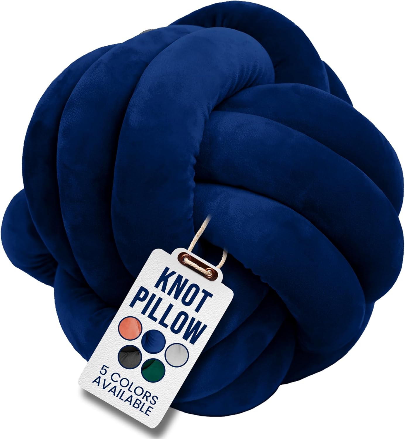 FDMT Cuddle Ball Knot Pillow for Stress Relief, Extra Soft Knot Ball ...