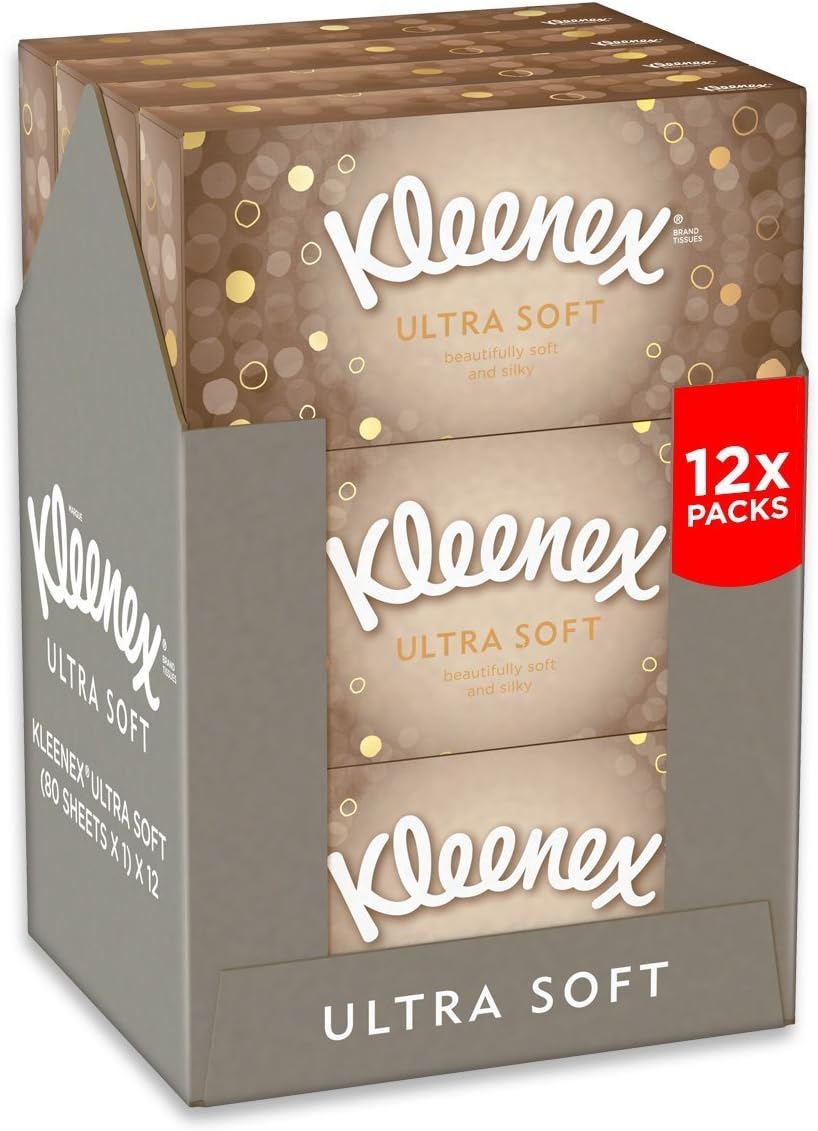 Kleenex Ultra Soft Tissues, Pack of 12 : Amazon.co.uk: Grocery