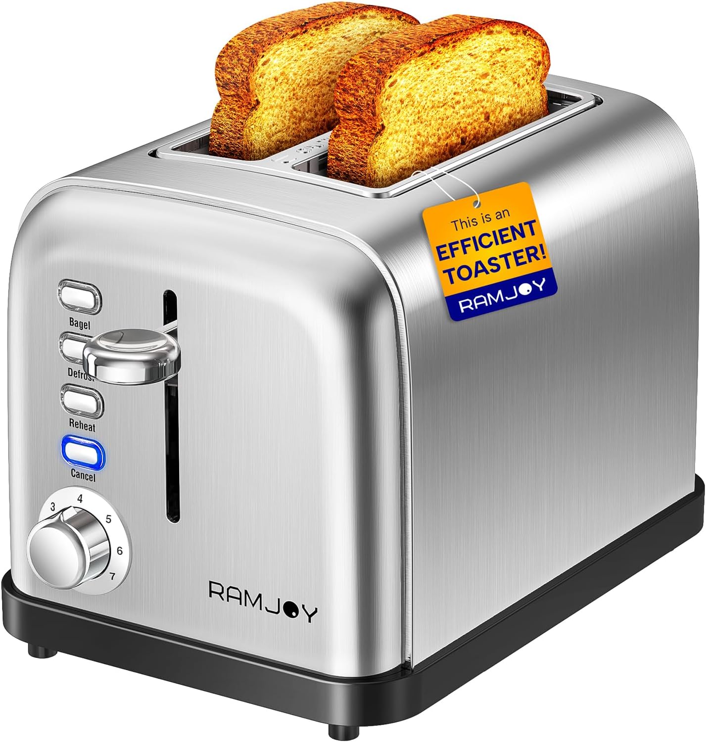 Amazon.com: Bella Pro Series 2 slice toaster (Stainless steel): Home ...