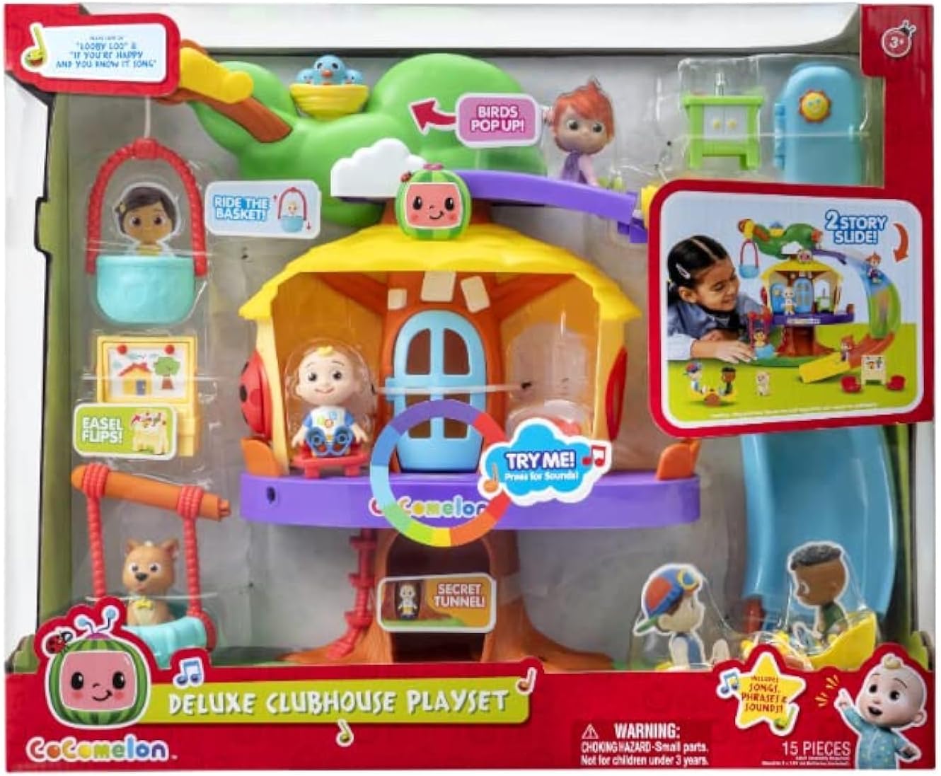 CoComelon JJ'S Clubhouse, CMW0251 : Amazon.co.uk: Toys & Games