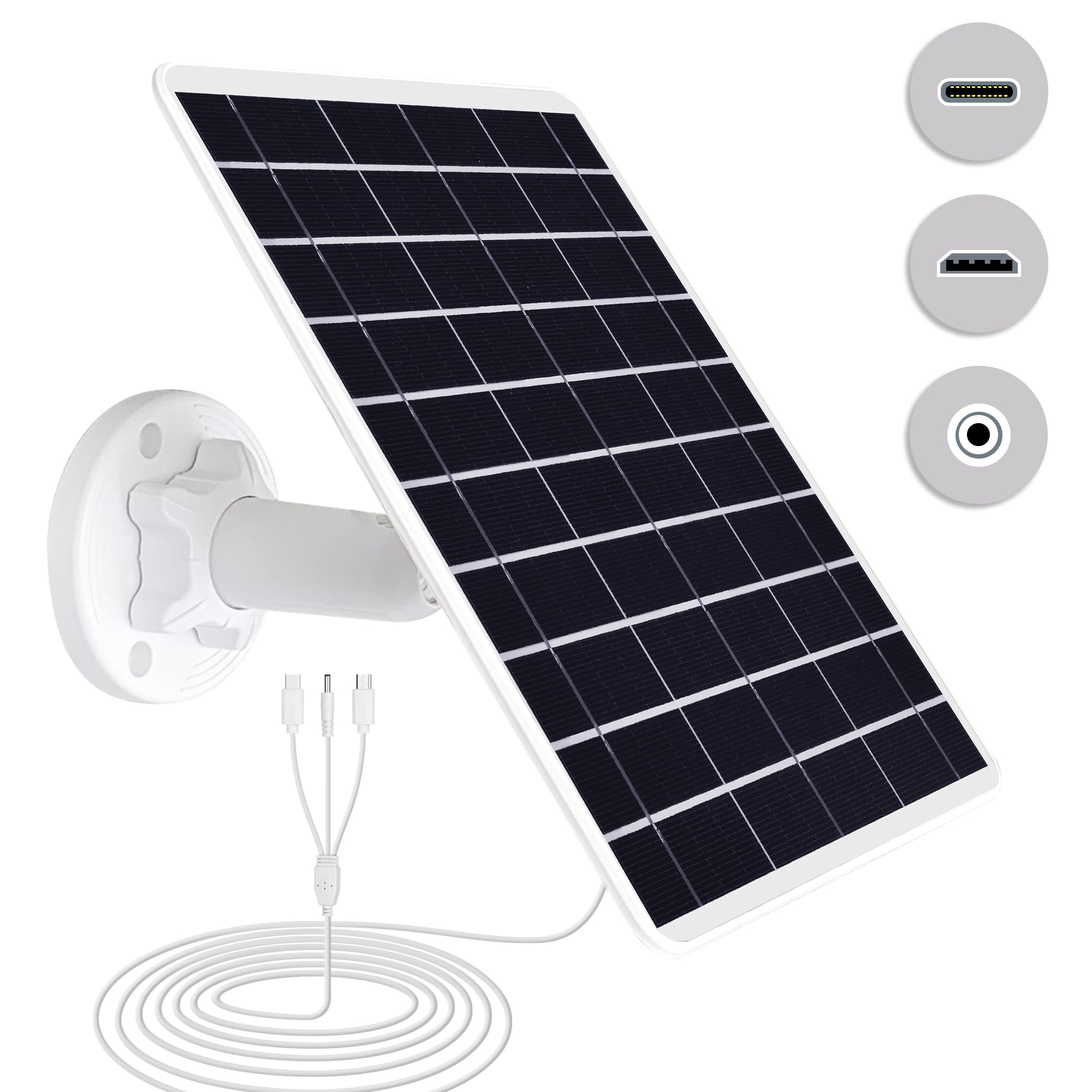 Amazon.com : 8W Solar Panel Built-in with SANYO 13200mAh Battery for ...