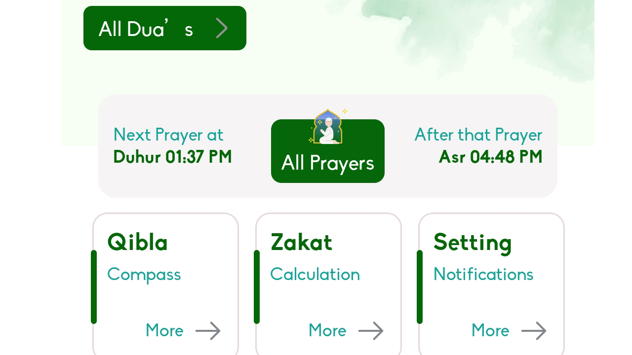 Islamic Quran – Dhikr & Dua - Islamic Prayer Timetable - Hijri Calendar ...
