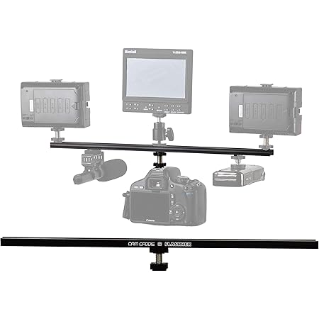 Amazon.com : 16 Inch Cold Shoe Extension Bracket - Dual Sided Camera ...