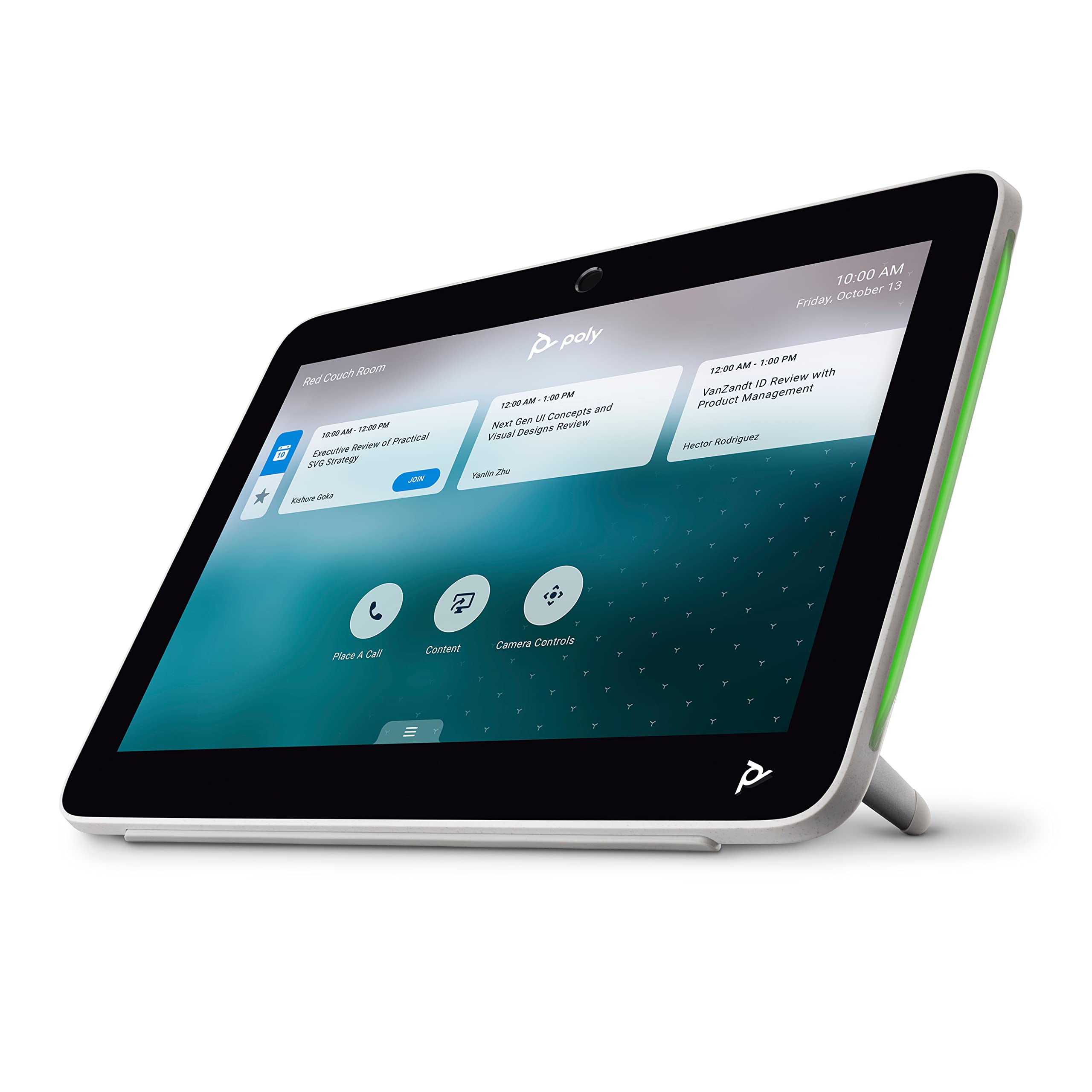 Amazon.com: Poly TC10 Touch Control Panel for Room Scheduling & Meeting ...