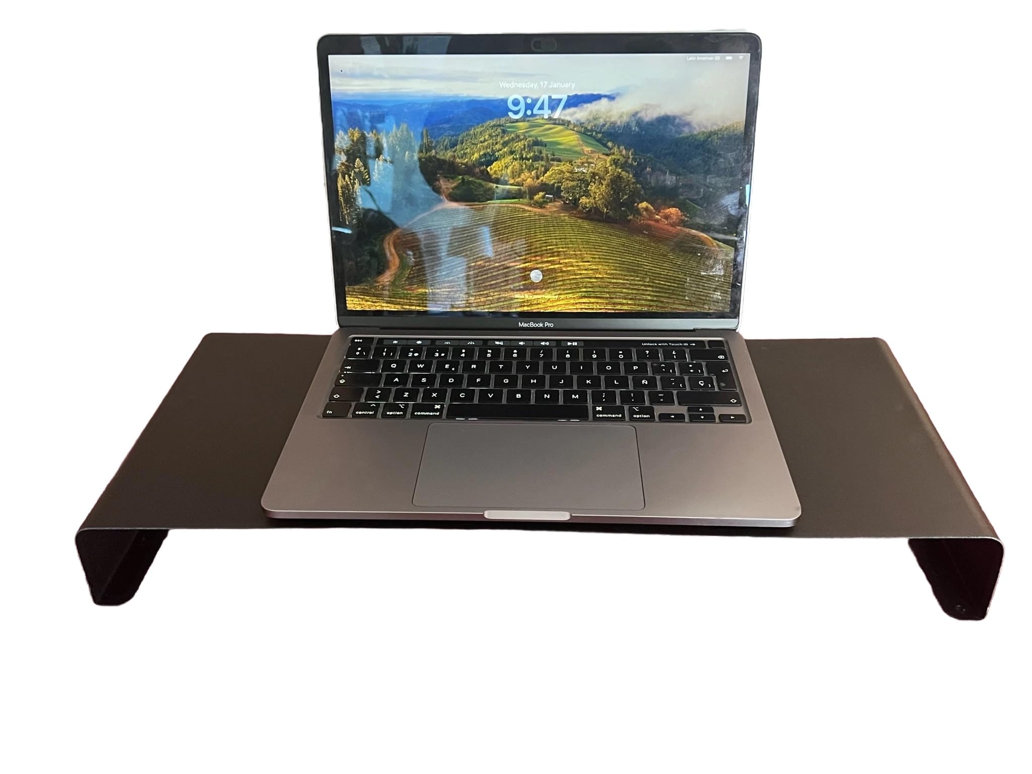 Base de Monitor Fijo para Computadora - Soporte Elevador de Pantalla ...