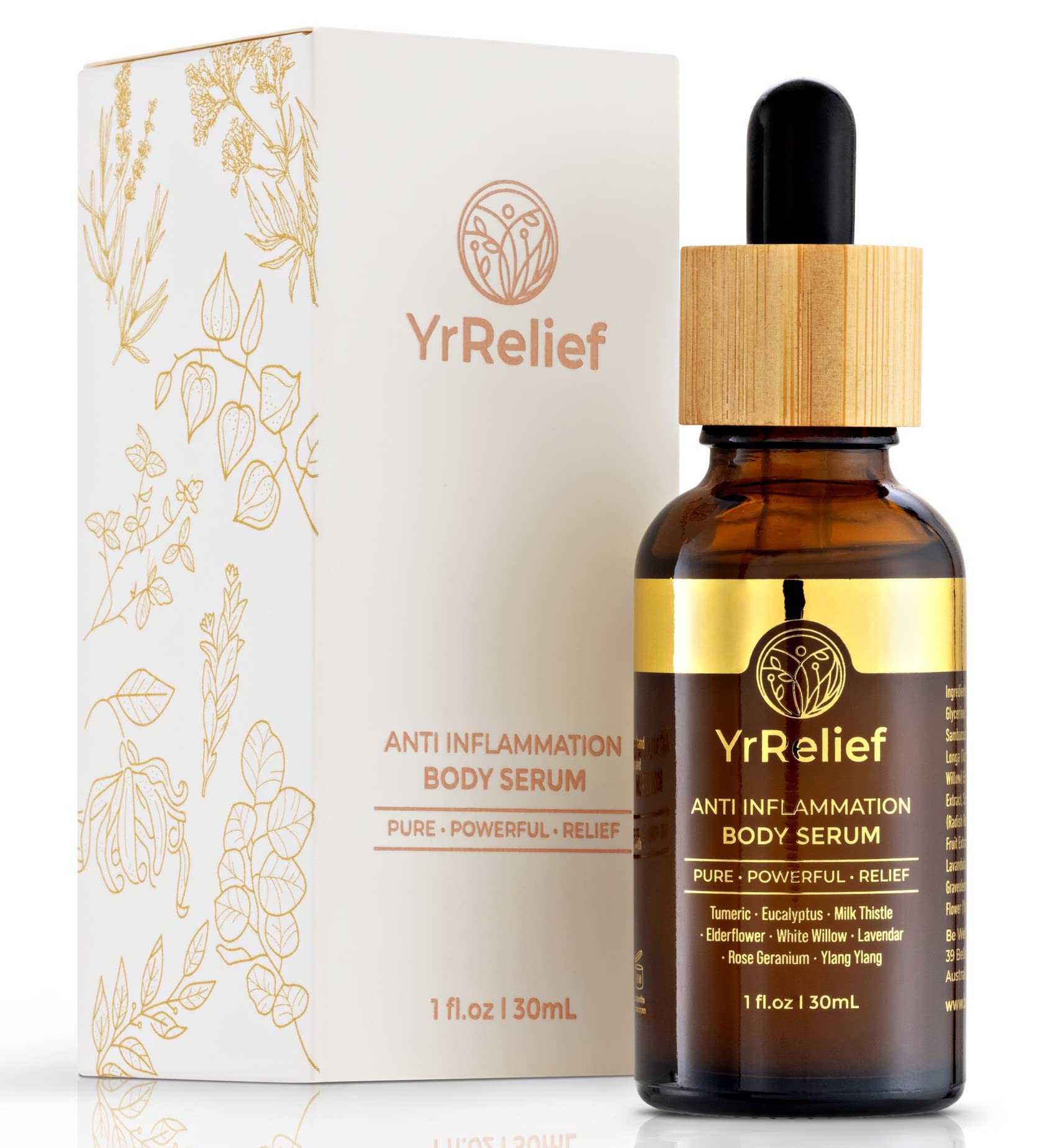 Buy Yr Anti Inflammation Body Serum 30ml - based, powerful from muscle ...