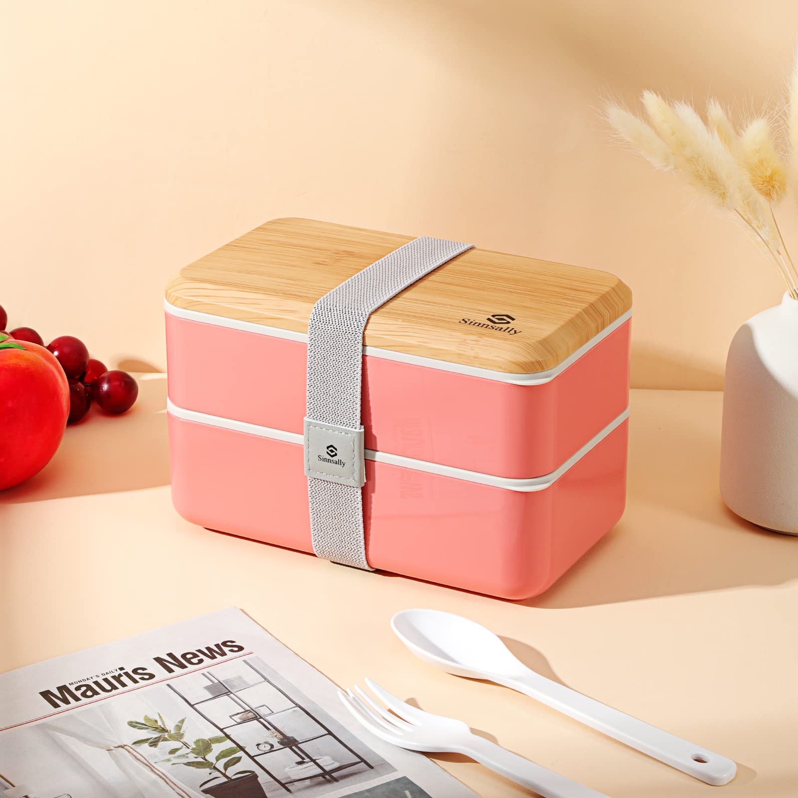 Snapklik.com : Sinnsally Bento Box For Kids And Adults, Stackable ...
