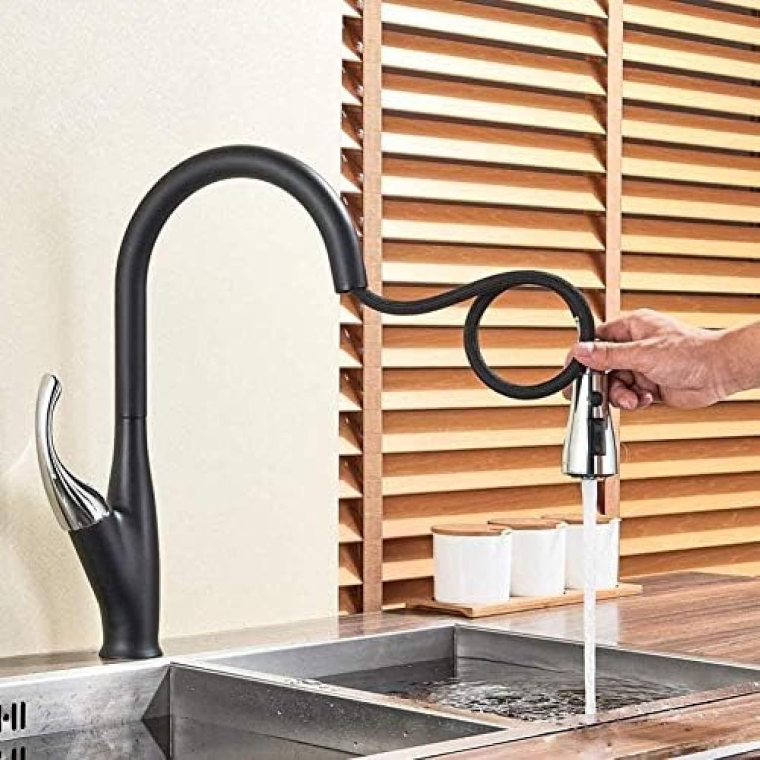 Faucet for The Kitchen with A Handle Spray Shower for The Dashboard ...