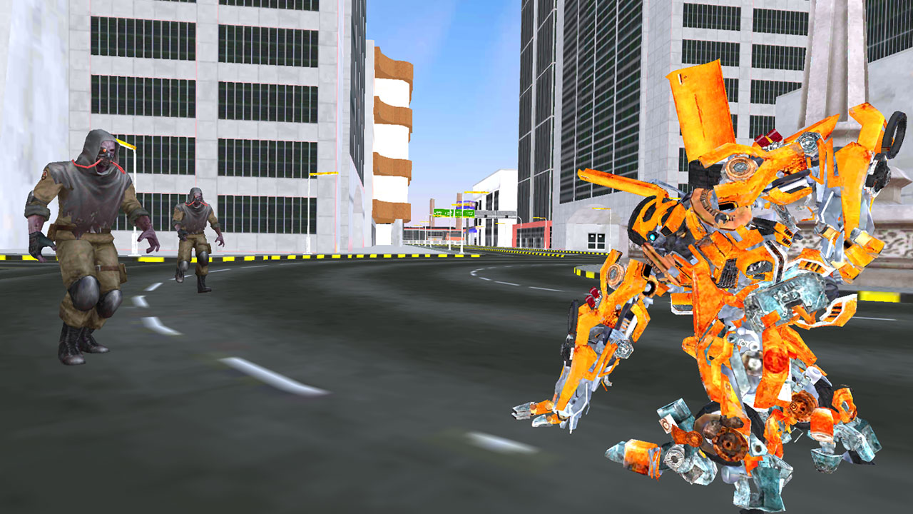 Real Robot Fighting Superhero Gangster 3d Open World Games: Urban City ...