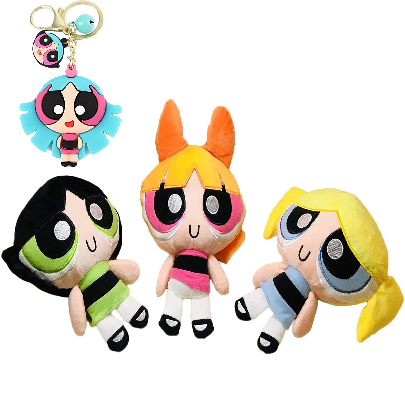 3pcs Powerpuff Girls Toys 20cm 7 8in Powerpuff Girls Plush | Desertcart ...