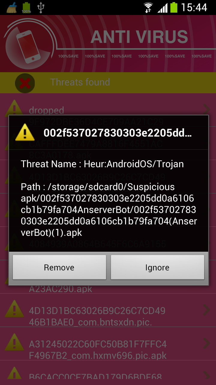 Antivirus Security Protection (Virus scan) - App on Amazon Appstore