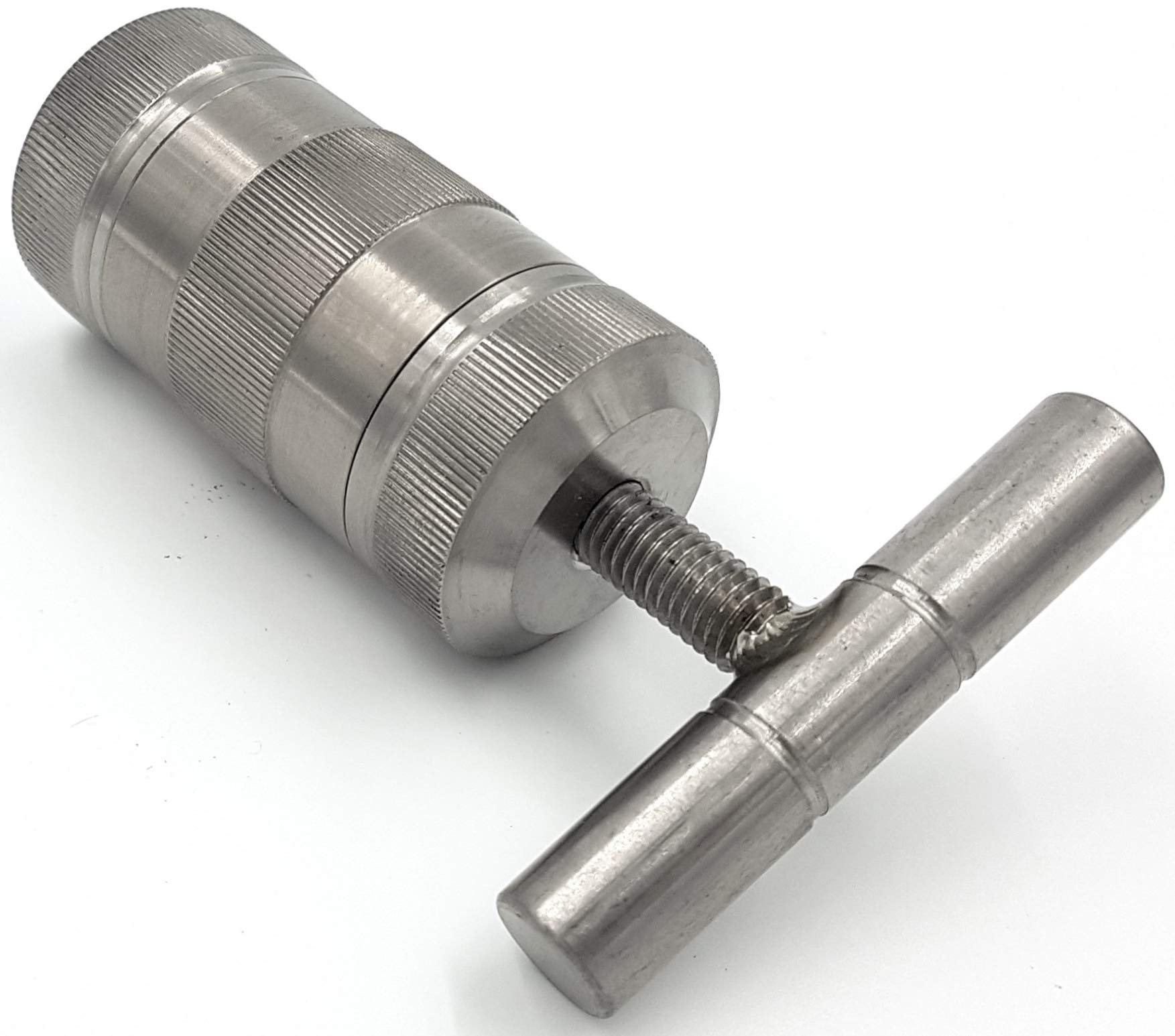 TitanOwl Titanium T Press Tool 3.5 Inches - Fully Metal - T Shape Spice ...