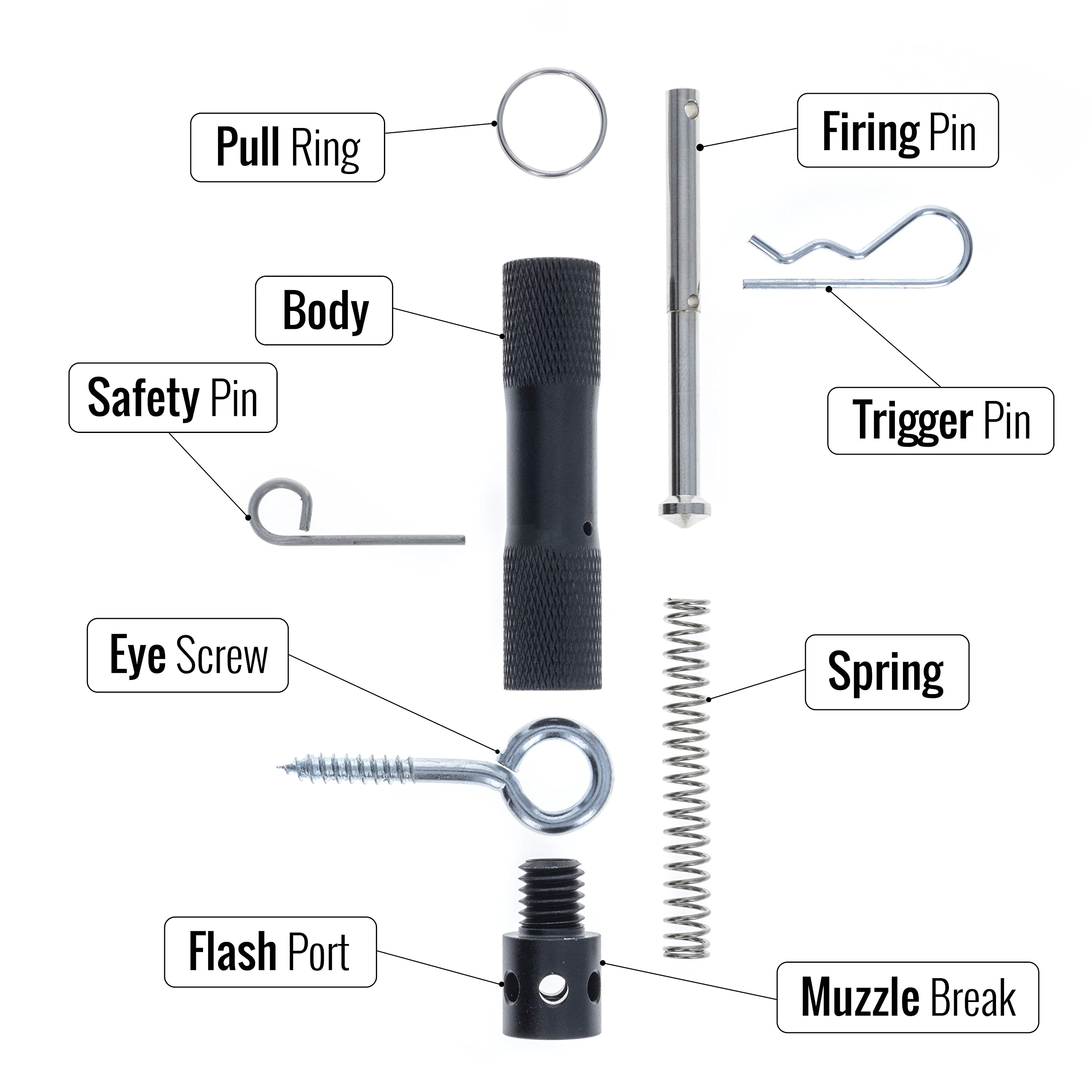 Snapklik.com : 2-Pack Trip Wire Perimeter Alarm Anti-Intruder Early ...