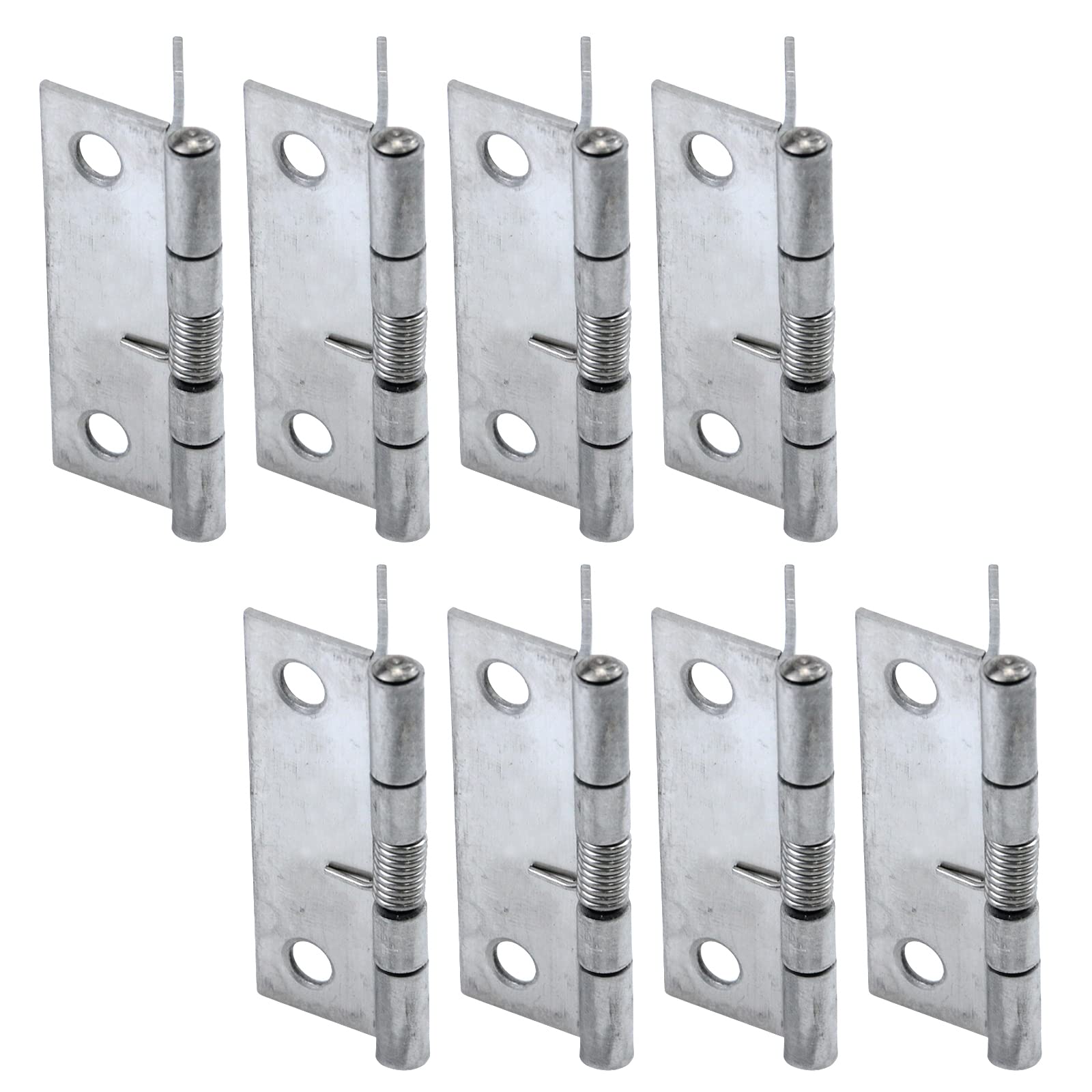 MY MIRONEY 8-Pack Self Closing Spring Hinges 2 Inch Stainless Steel ...