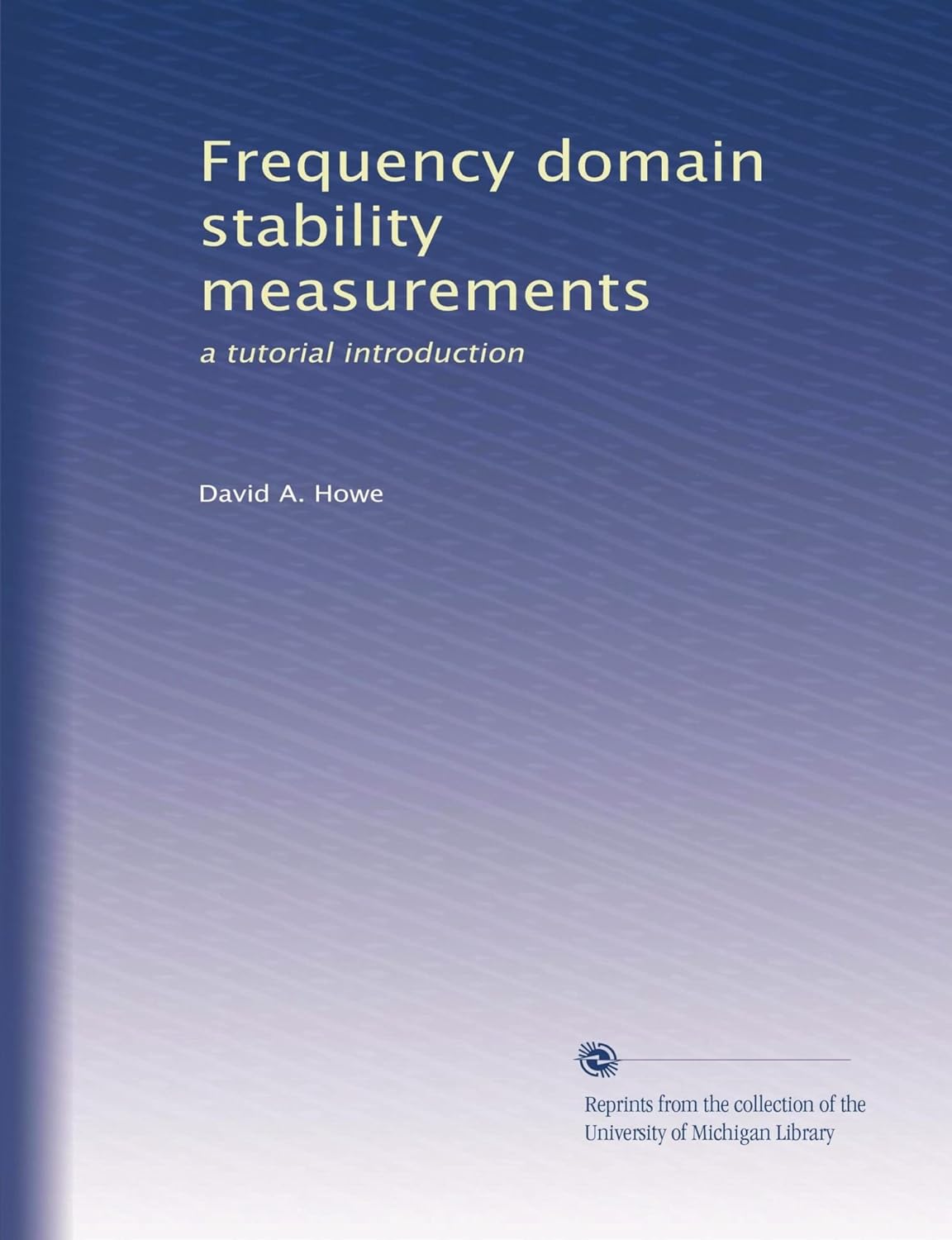 Amazon.com: Frequency domain stability measurements: a tutorial ...