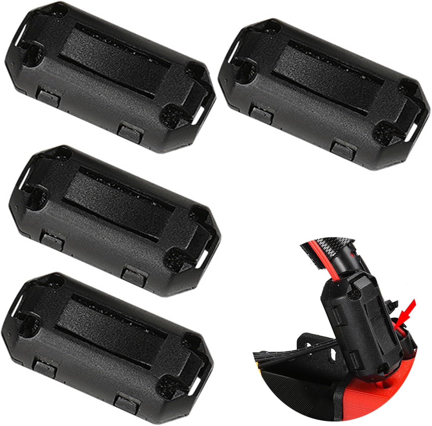 Amazon.com: 4pcs 3D Printer Filament Cleaner, Filament Filters ...