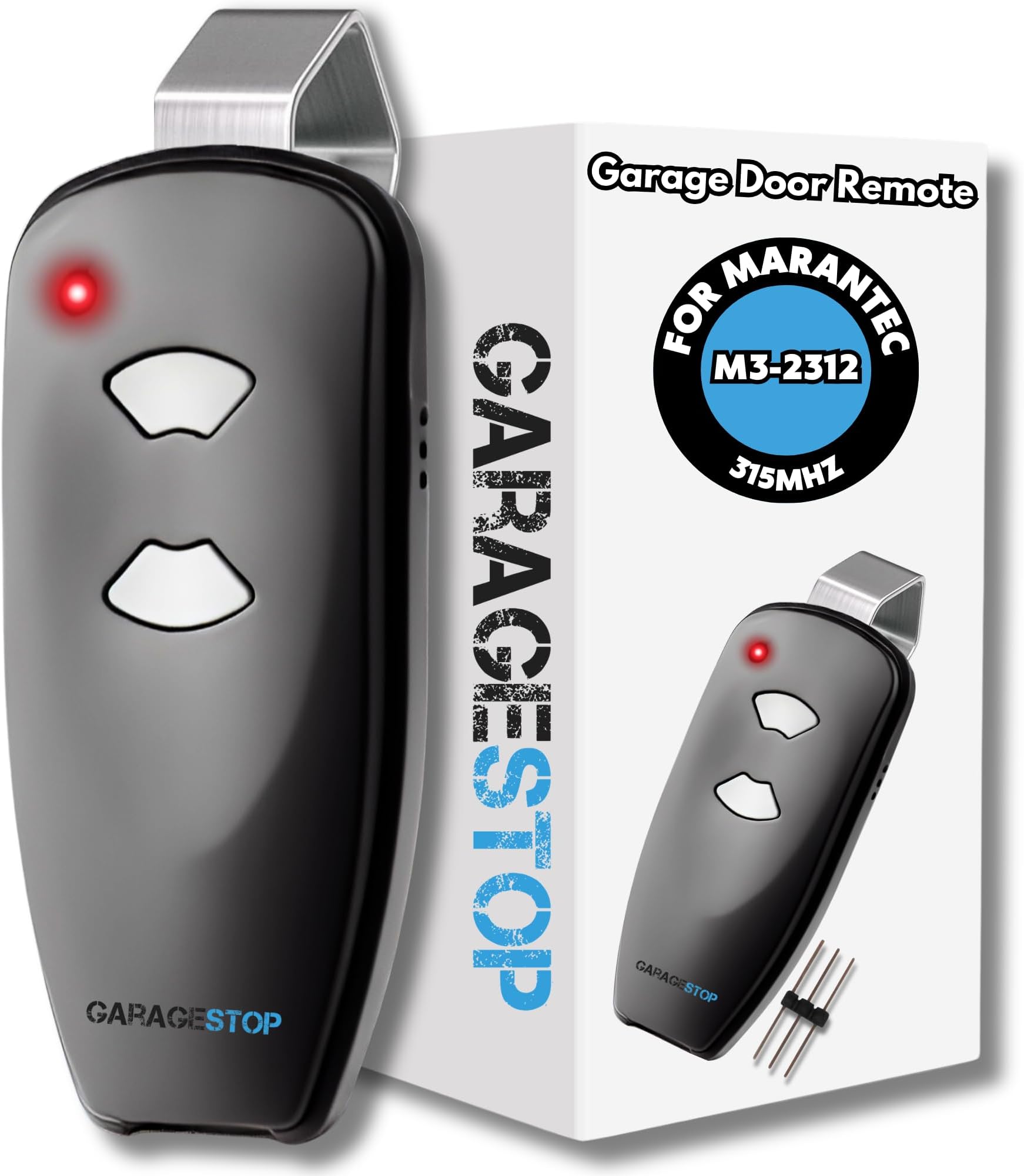 Garage Stop for Marantec Harrison Martin M3-2312 315 MHz Two Button ...
