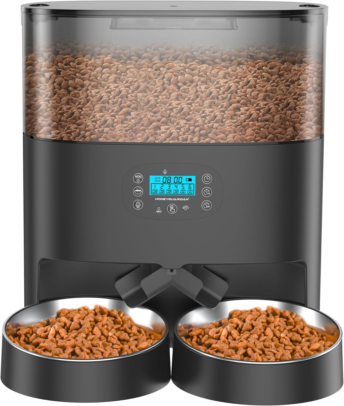 Amazon.com : Automatic Cat Feeders for 2 Cats,COKBER 7L Automatic Cat ...