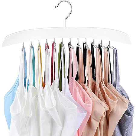 Amazon.com: Resovo Upgrade Tank Top Hanger Closet Storage and Organizer ...
