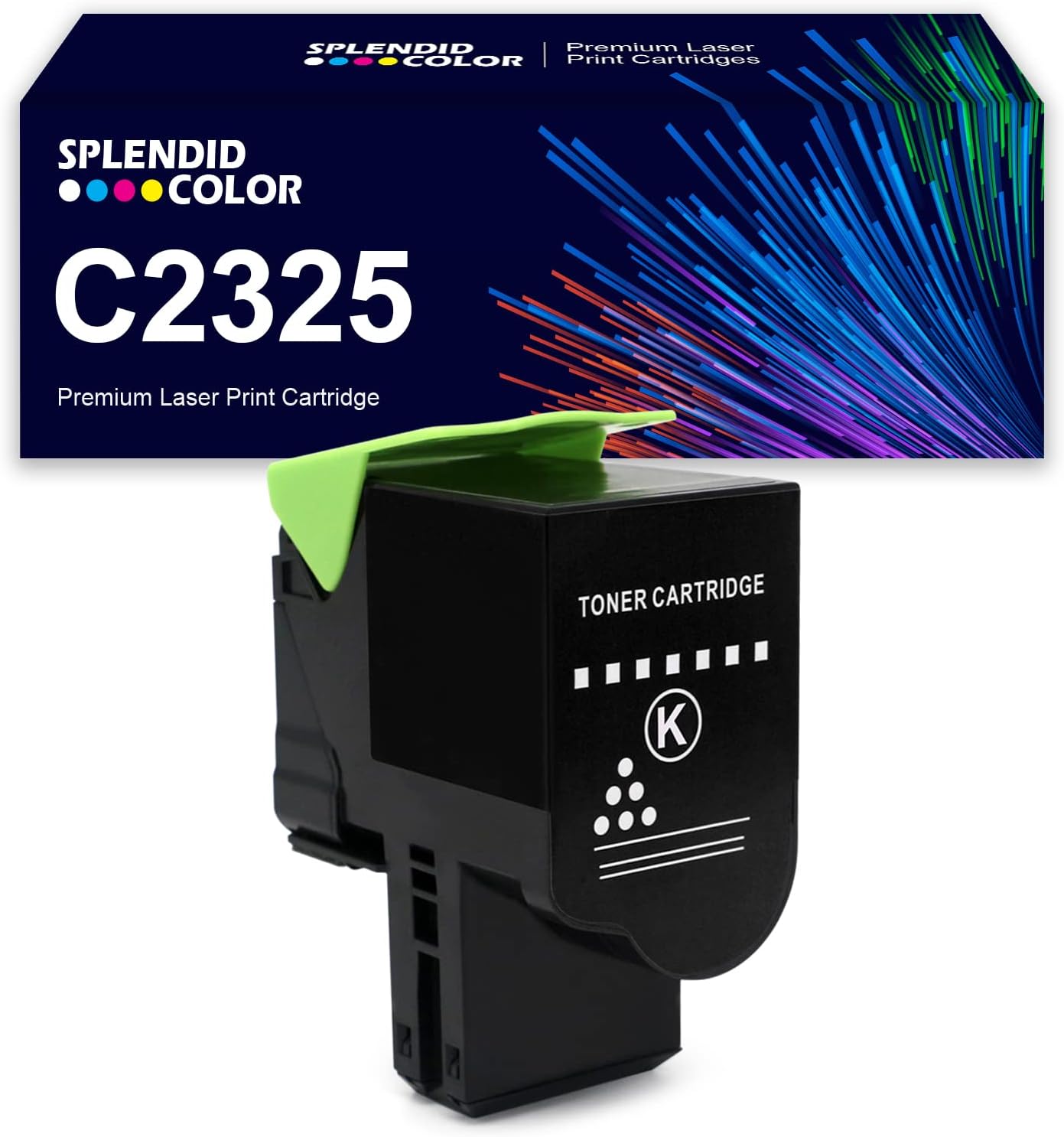 Amazon.com: Splendidcolor C2310K0 Remanufactured C231 C2325 Toner ...