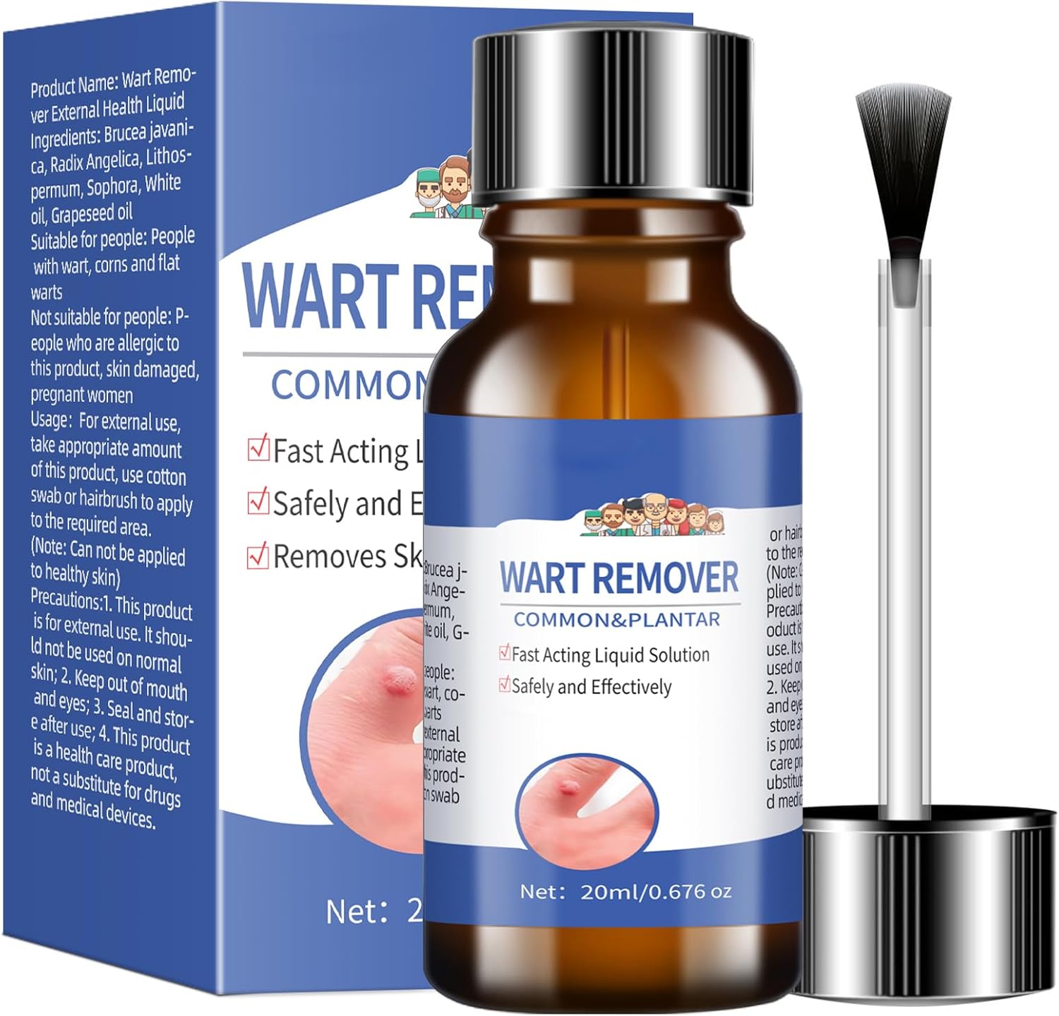 Amazon.com: Tree Hut Fast-Acting Wart NDC Code：83809-002-02 : Health ...