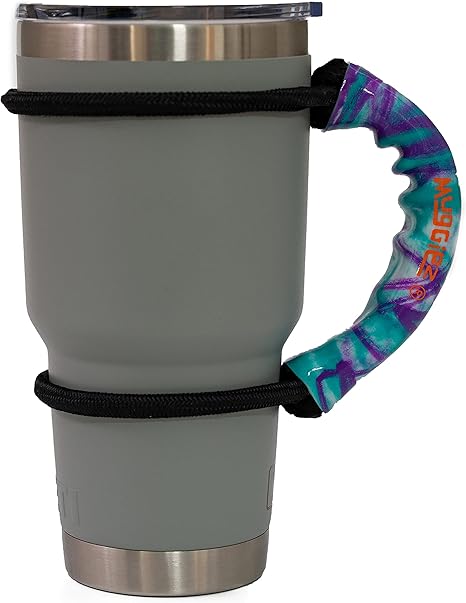 Amazon.com: MugGiez Universal Drink Handle, Poolside - Purple & Teal ...
