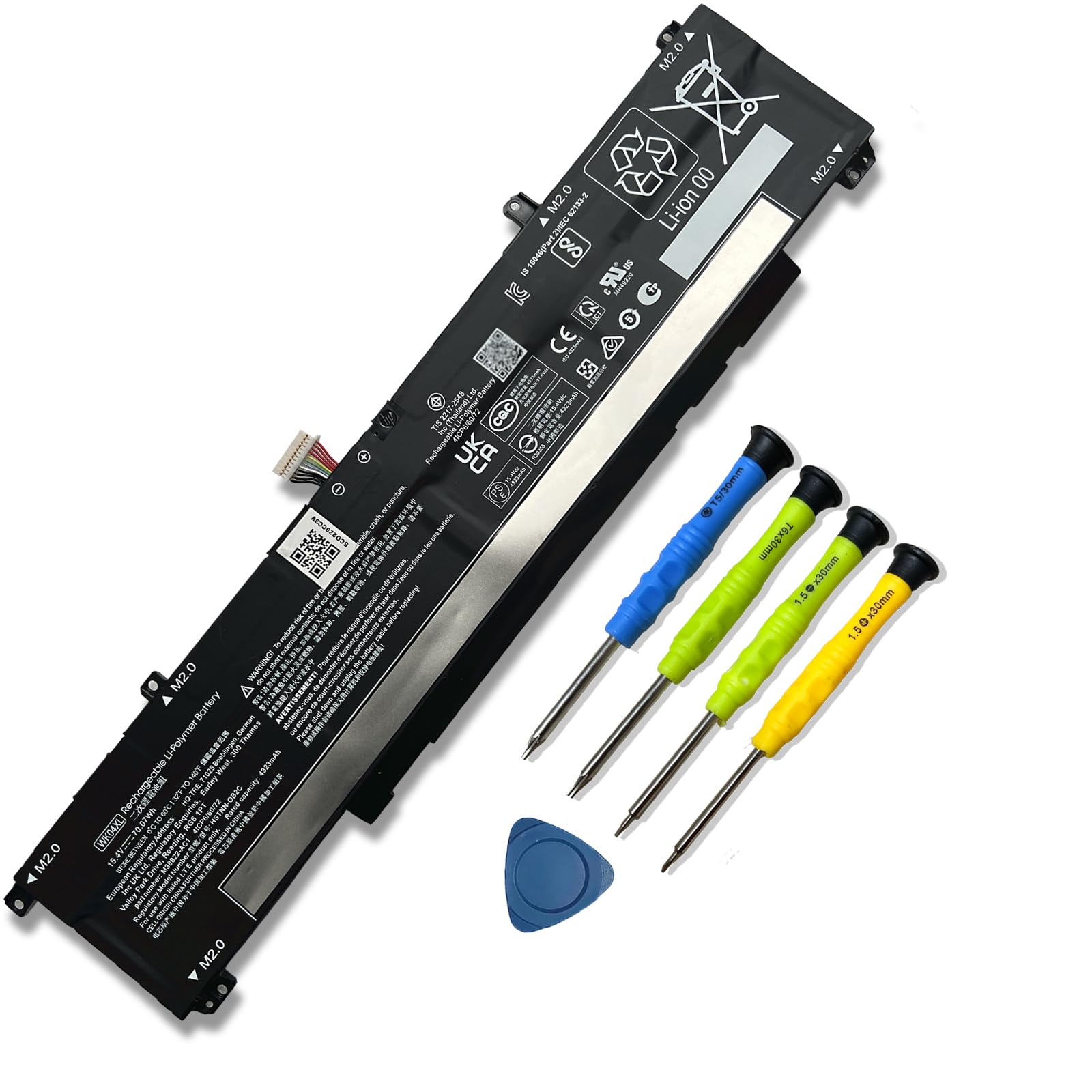 Amazon.com: Mobik 70.07Wh WK04XL Laptop Battery Replacement for Hp ...