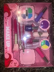 Amazon.com: Kids Makeup Kit for Girl, Fake Makeup for Kids, Little ...