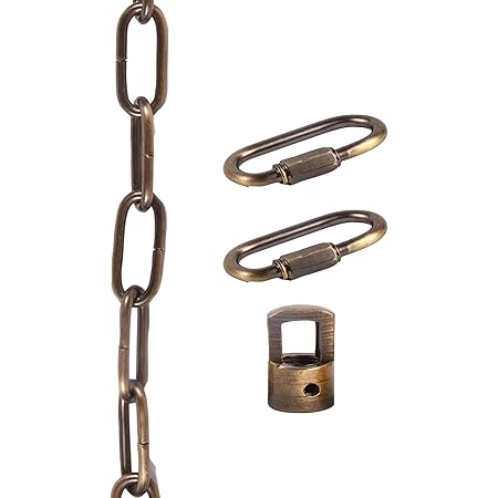 Amazon.com: Lighting Pendant Chain, Heavy Duty Chain for Light Fixture ...