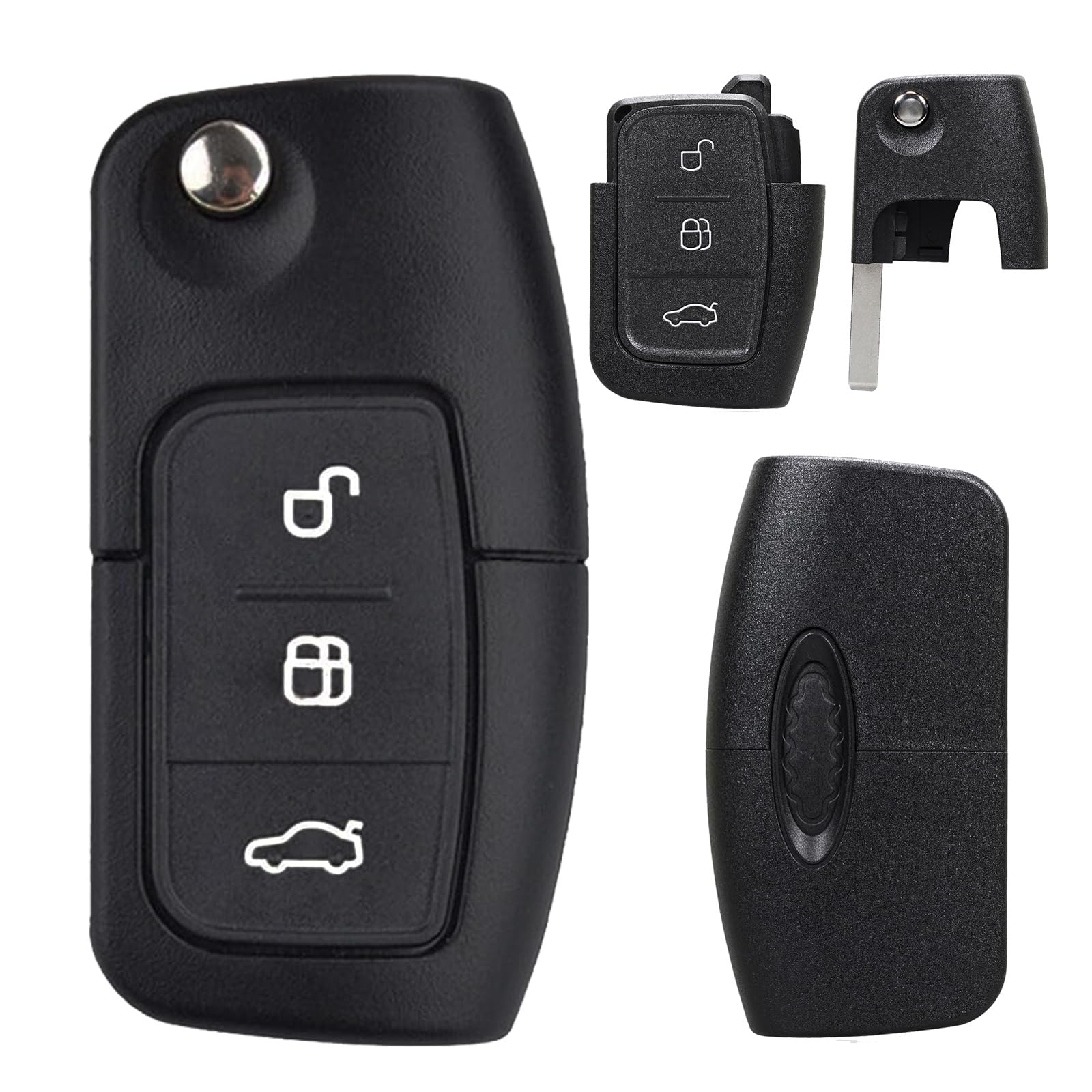 Car Key For Ford Fiesta For Car Key Ford Focus For Ford Key Kuga For ...