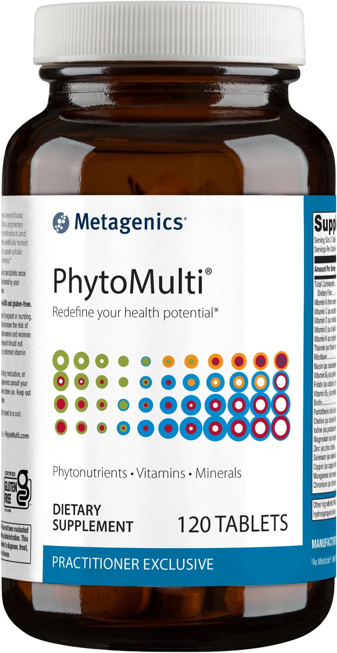 Amazon.com: Metagenics PhytoMulti without Iron - Daily Multivitamin for ...