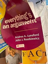 Amazon.com: Everything's an Argument: 9781319244484: Lunsford, Andrea ...