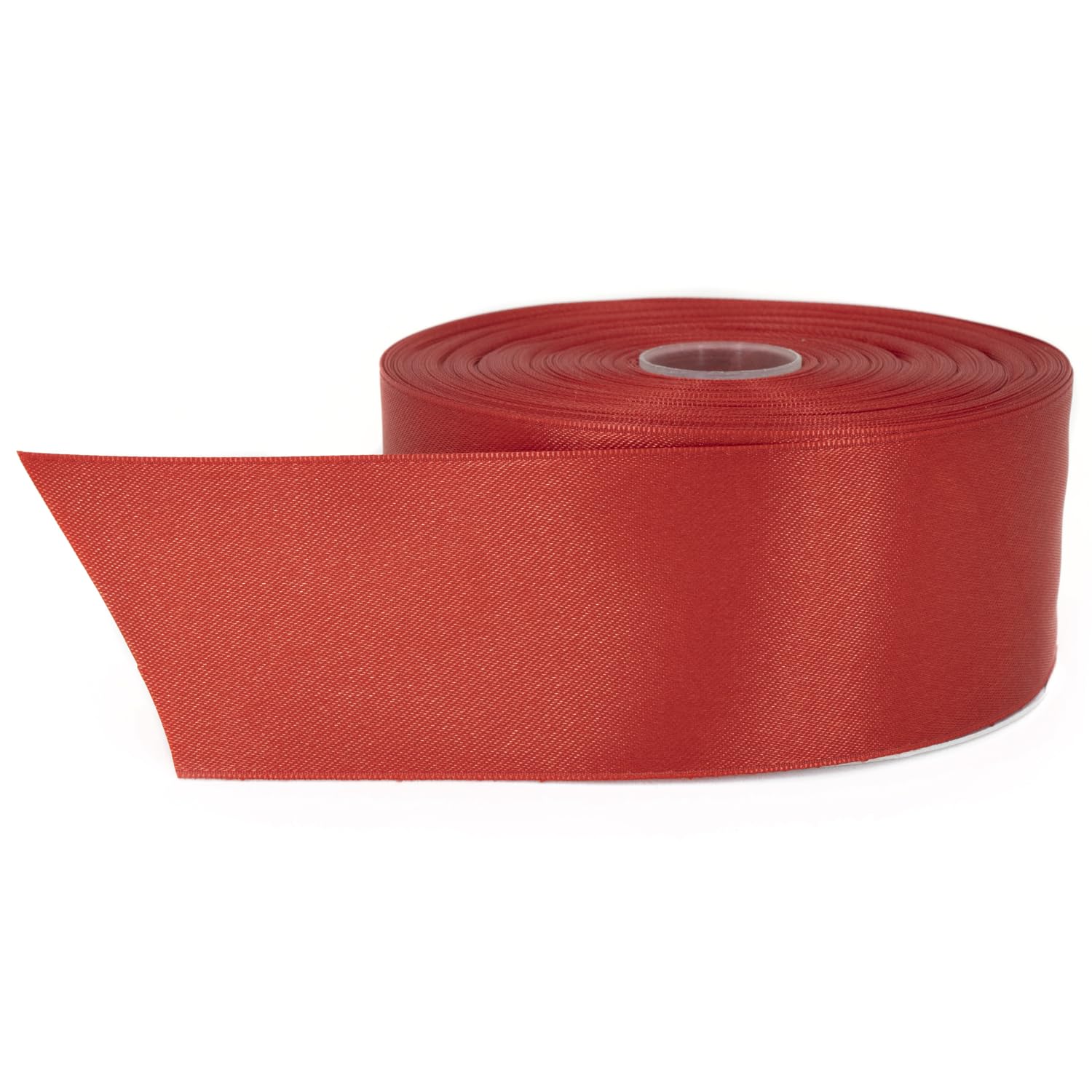 Amazon.com: Stuffvisor Red Satin Ribbon, 2 inches x 50 Yards, Double ...