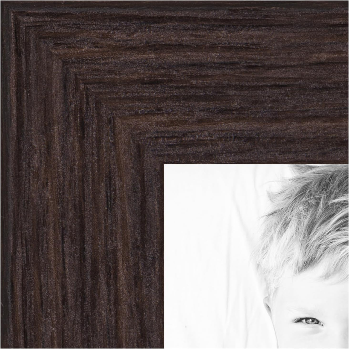 Amazon.com - ArtToFrames 12x18 inch Verlinga Brown Wood Picture Frame ...