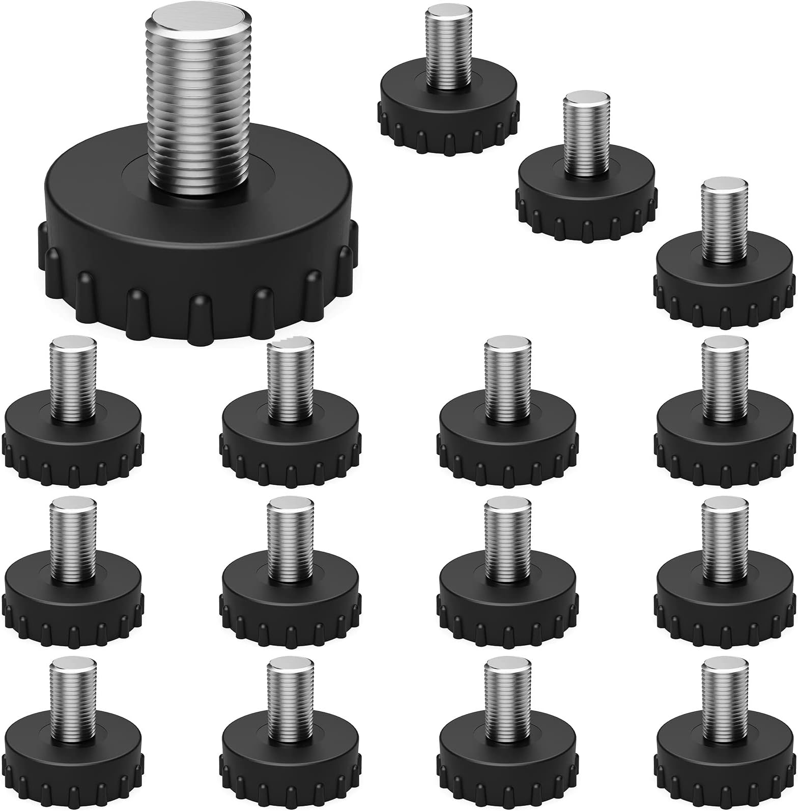 Amazon.com: Litoexpe 5/16”-18 Stainless Steel Screw Furniture Leveling ...