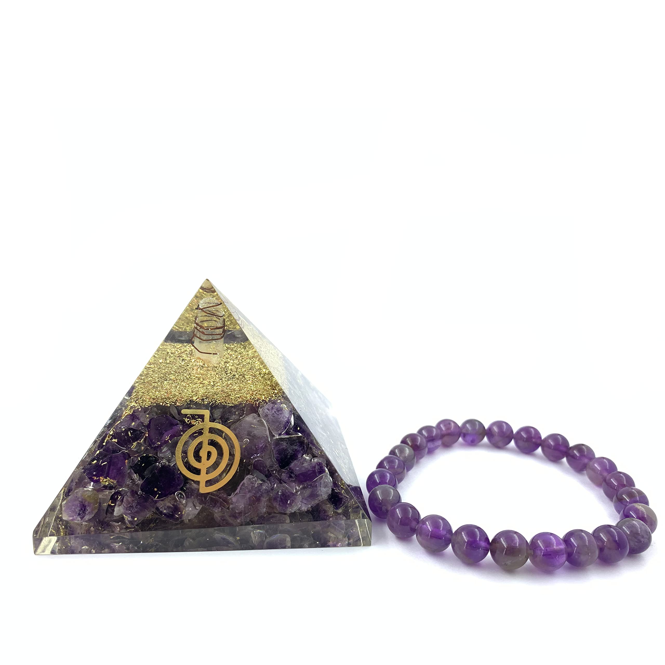 Snapklik.com : Purple Amethyst Orgone Pyramid For Positive Energy ...