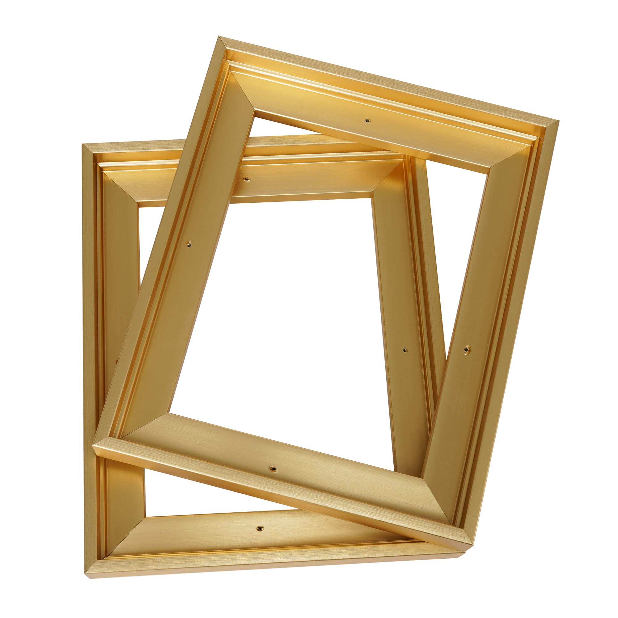 Amazon.com: YIVIVEN 2 Pack Floater Frame for Canvas Painting Assembled ...