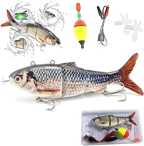 Amazon.com : JDIV Fishing Gear - Bionic Swimming Bait, Robotic Fishing ...