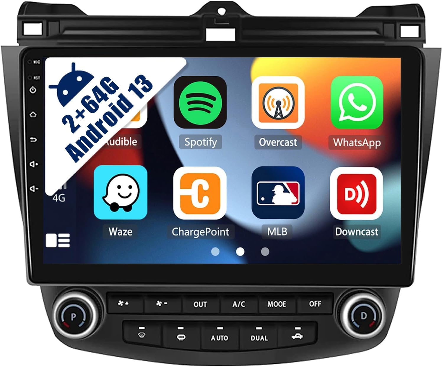 Amazon.com: CAMECHO 2GB RAM+64G ROM Android 13 Car Stereo for Honda ...