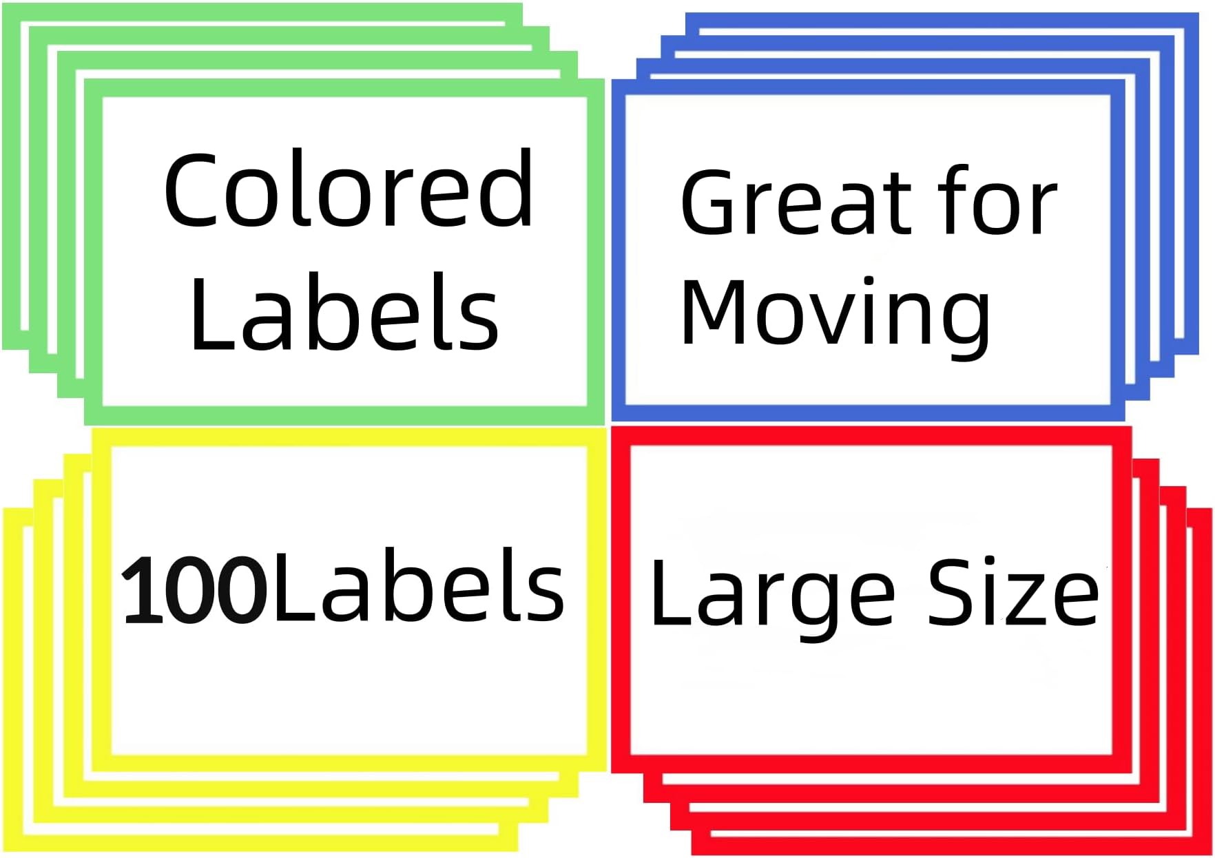Amazon.com : Storage Labels Stickers, Moving Labels for Moving Boxes ...