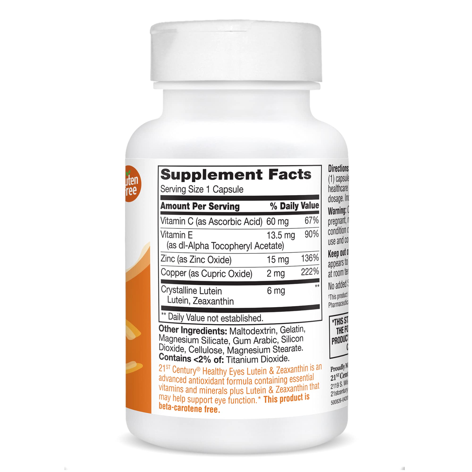 21st Century Healthy Eyes Lutein Zeaxanthin Advanced Antioxidant 21st-century-healthy-eyes-lutein-zeaxanthin-advanced-antioxidant