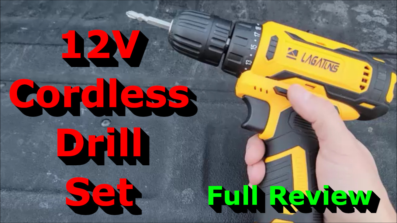 Watch 12V Cordless Drill Set - Full Review - Great Little Drill! on ...