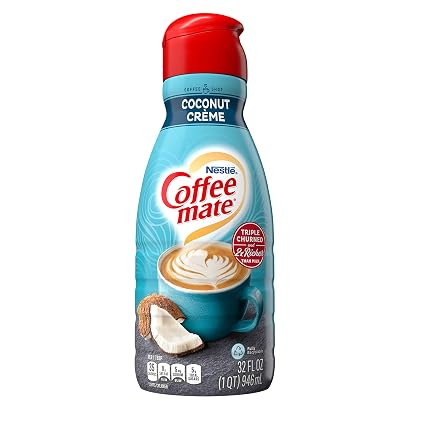 Amazon.com: Nestle Coffee mate Coconut Creme Liquid Coffee Creamer ...